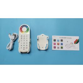 LTech T4 RF wireless 2.4G synchronization/zone RGBW LED touch control ...